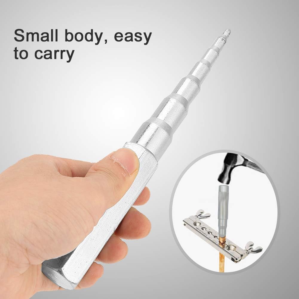 6 in 1 Multi Swaging Punch Pipe Expander Tool 3/16" 1/4" 5/16" 3/8" 1 ...