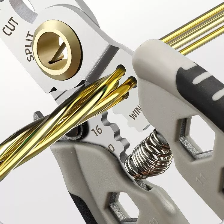 Multi-functional Sharp Cutting Wire Stripping Pliers Wire Splitting Cr ...