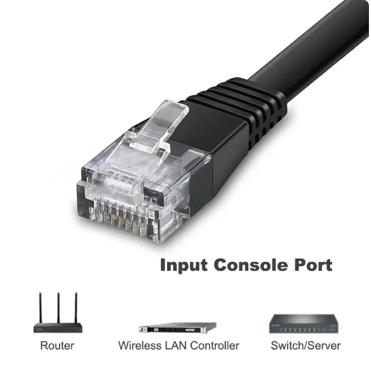 1.5m USB to RJ45 Console Cable Serial Adapter Cable Creation USB For W ...