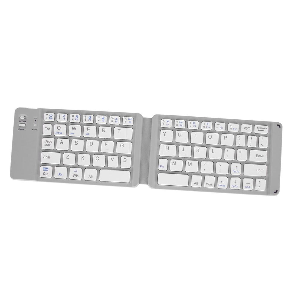 Foldable Keyboard Mini Wireless Bluetooth Keyboard For Android IOS iPa ...