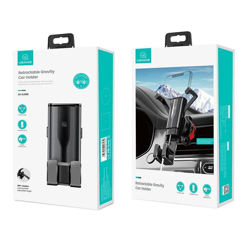 USAMS Retractable Gravity Mount Holder – Evertronics