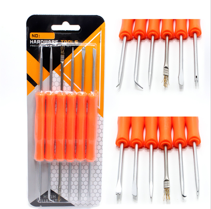 6Pcs Welding Aid PCB Desoldering Tool Circuit Board Soldering Kit Set ...