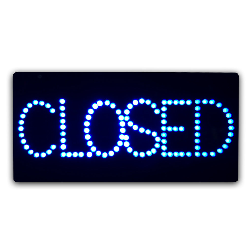 Switchable Epoxy Resin LED OPEN / CLOSED Sign – Evertronics