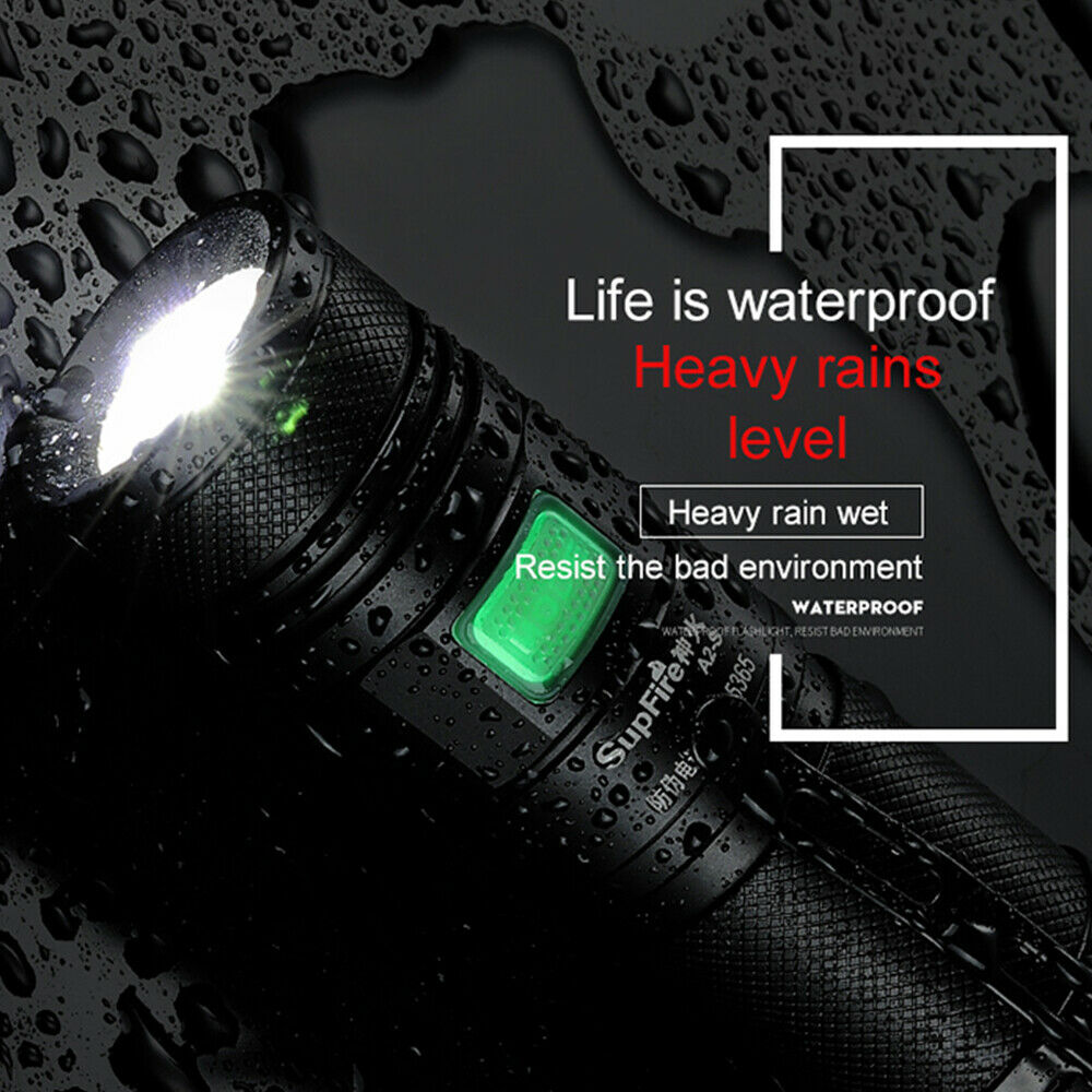 SUPERFIRE 15W Rechargeable Zoom Torch A2-S – Evertronics