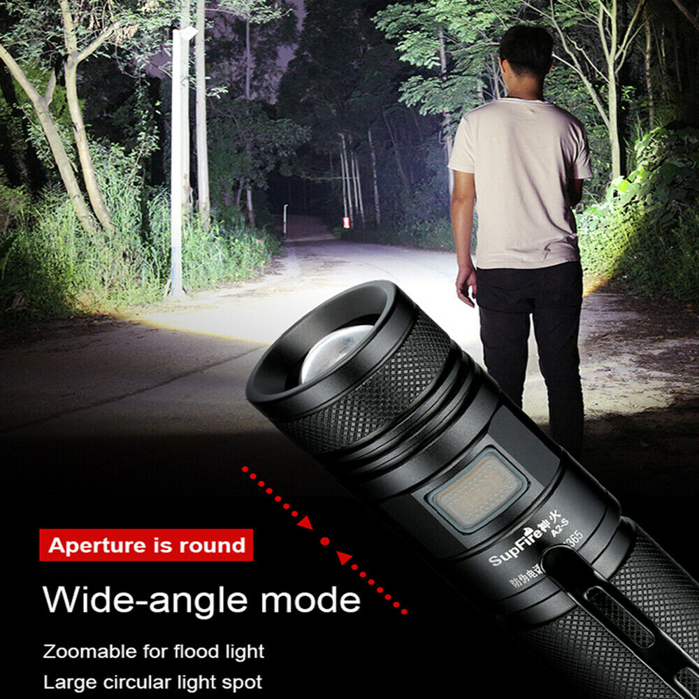 SUPERFIRE 15W Rechargeable Zoom Torch A2-S – Evertronics
