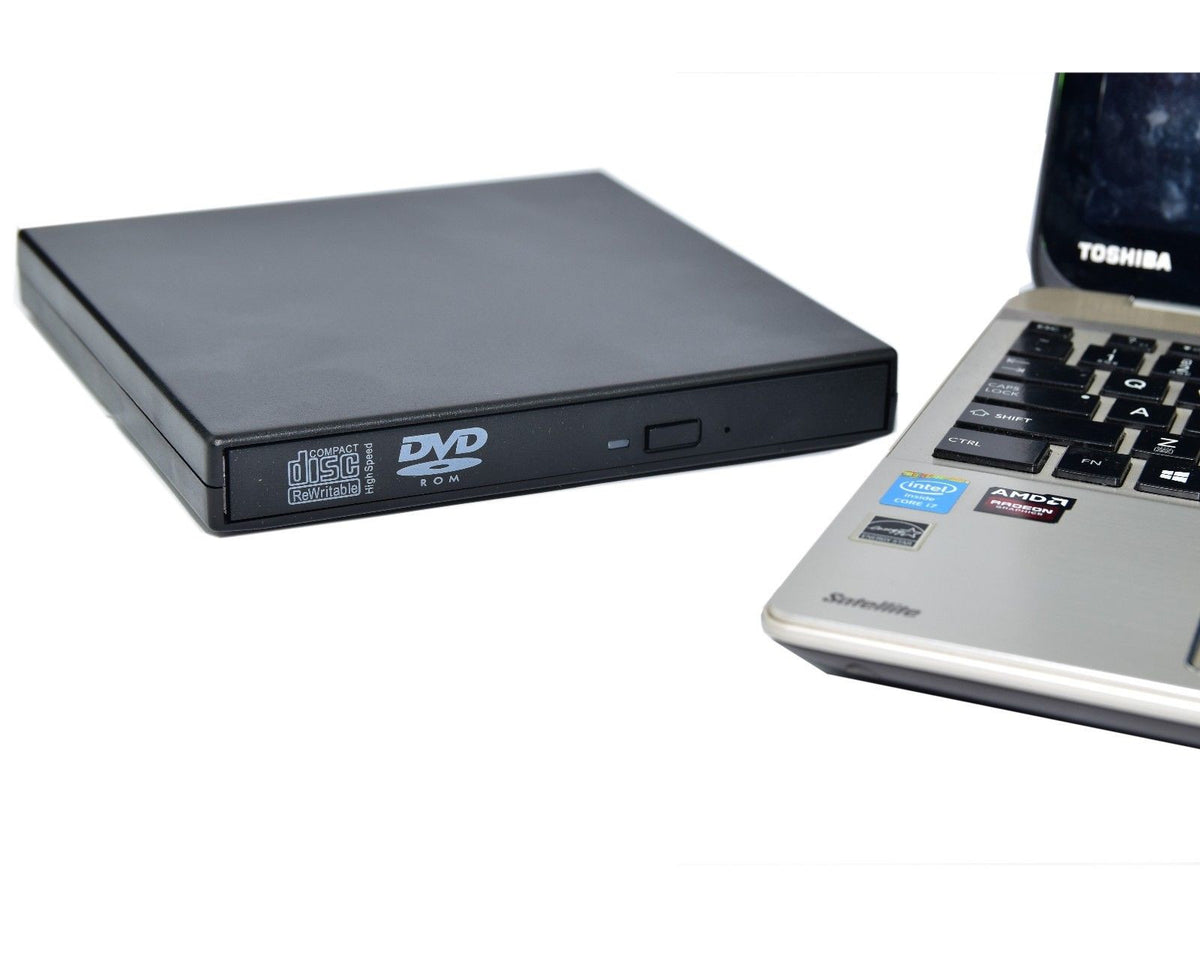 USB 2.0 External DVD/CD RW Drive for PC Pros – Evertronics